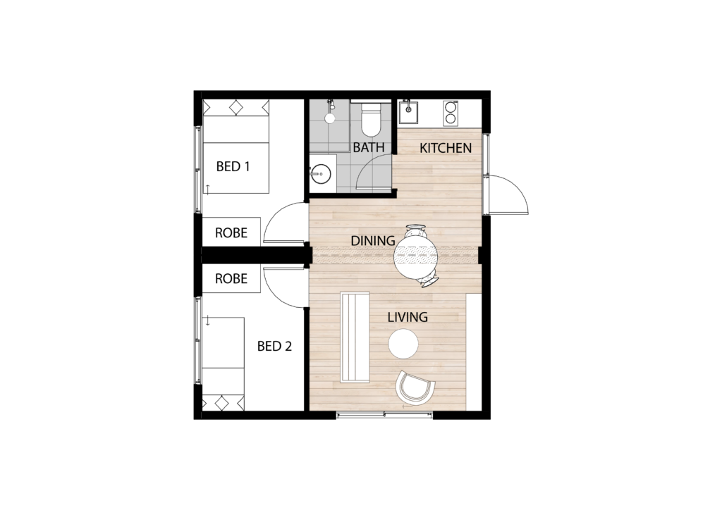 USA Double Pods - Nova Deko Modular